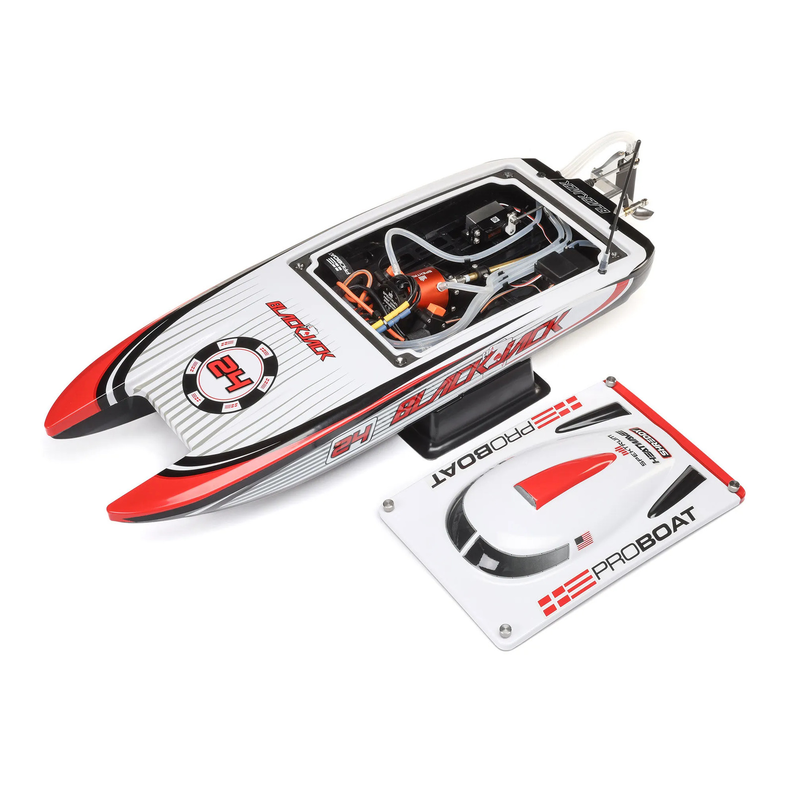 Pro Boat Blackjack 24in V2 Brushless Catamaran Vegas Offshore RTR RC Boat