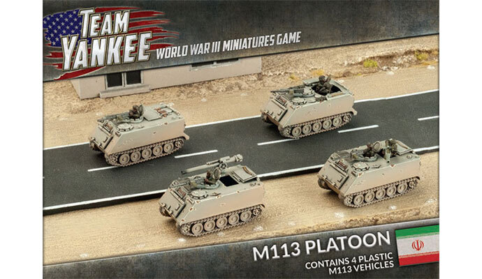 Team Yankee: WWIII: Oil War: M113 Platoon (x4 Plastic) - Battlefront ...