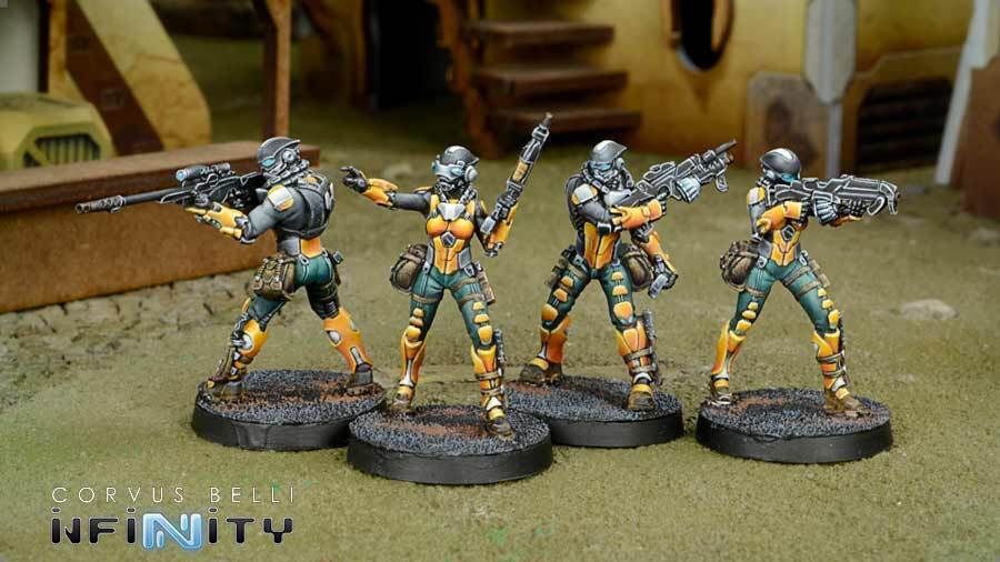 Corvus Belli Infinity: Yu Jing: Celestial Guards