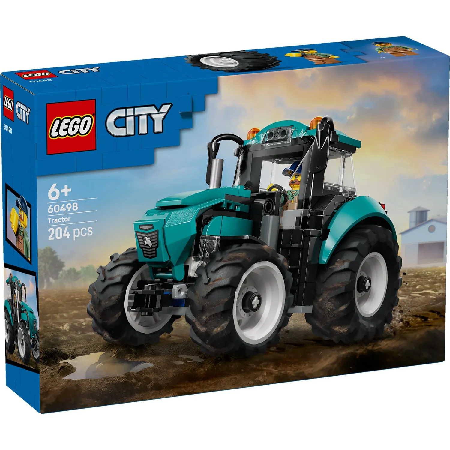 LEGO City Farm Tractor 60498
