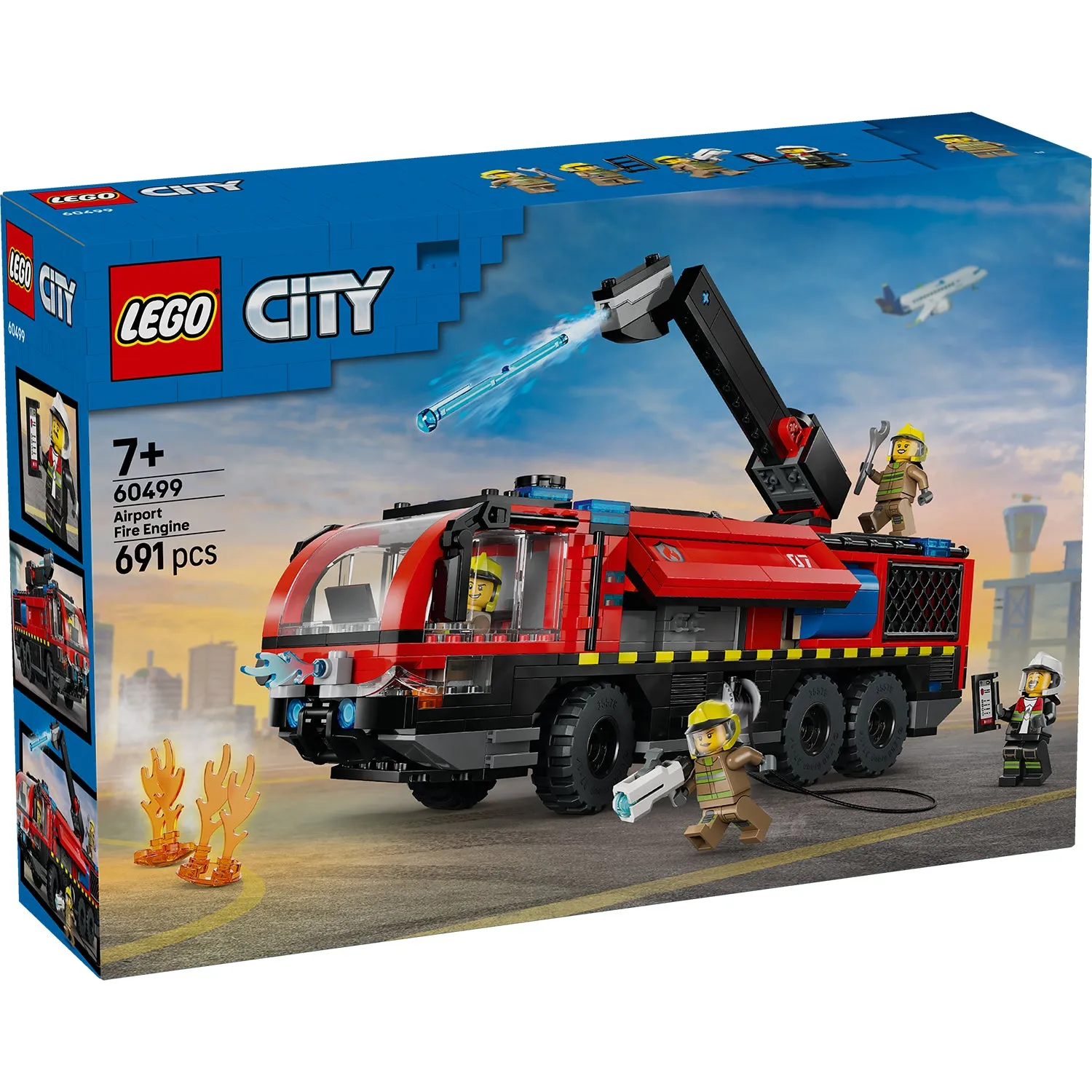 LEGO City Airport Fire Truck 60499