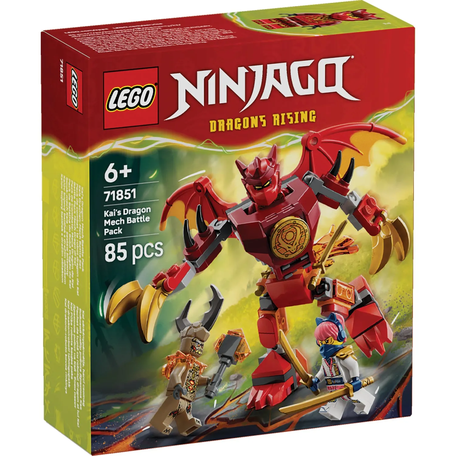 LEGO Ninjago Kai s Dragon Mech Battle Pack 71851