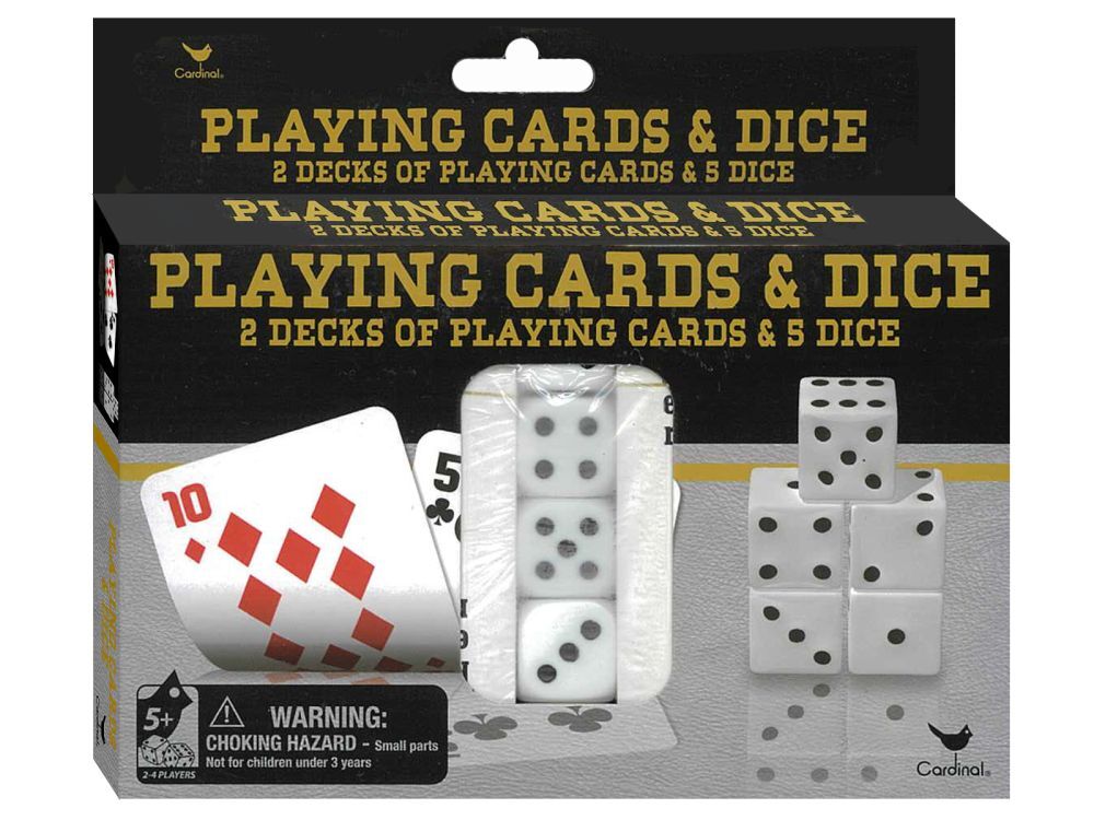 Playing Cards & Dice Cardinal