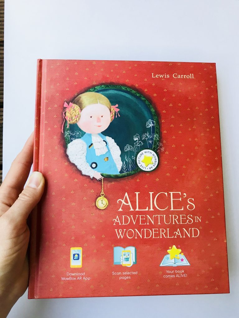 Augmented Reality Story Books Alice's Adventures in Wonderland