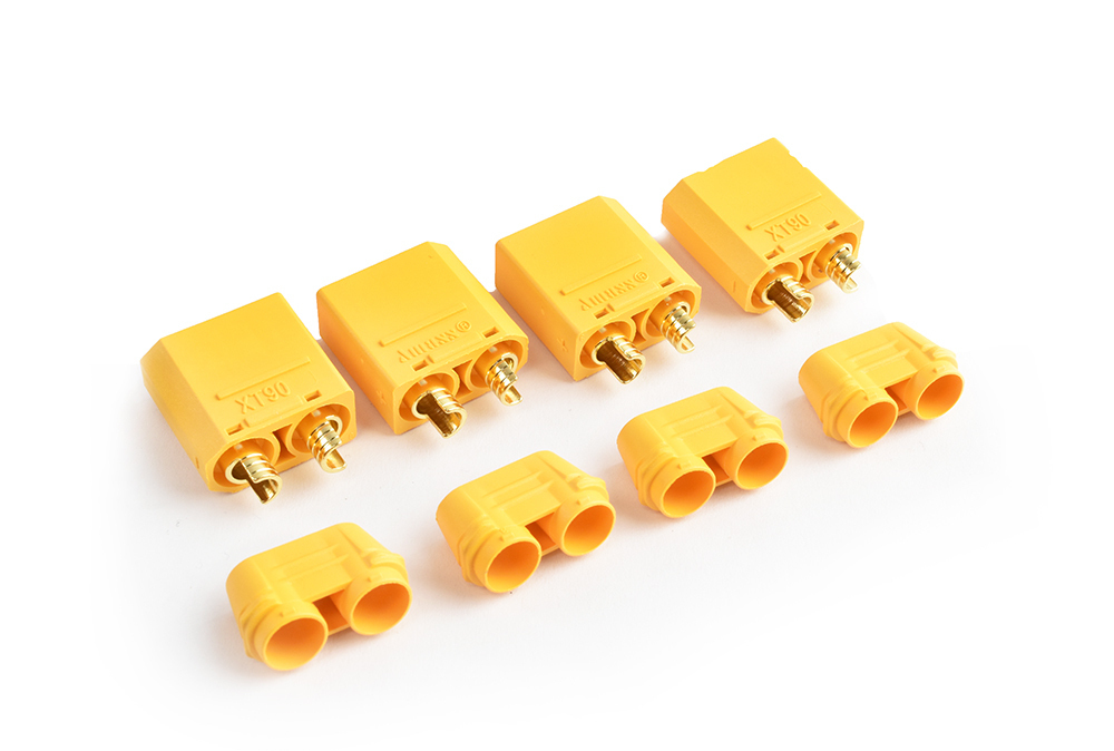 Tornado RC XT-90 Plug Male(Male bullet with female housing)4pcs/bag